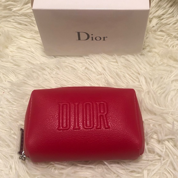 Dior | Bags | Dior Pouch Free Dior Lipstick Sample | Poshmark